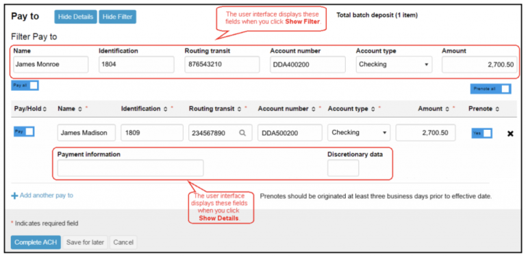 ACH User Guide — Fidelity Bank