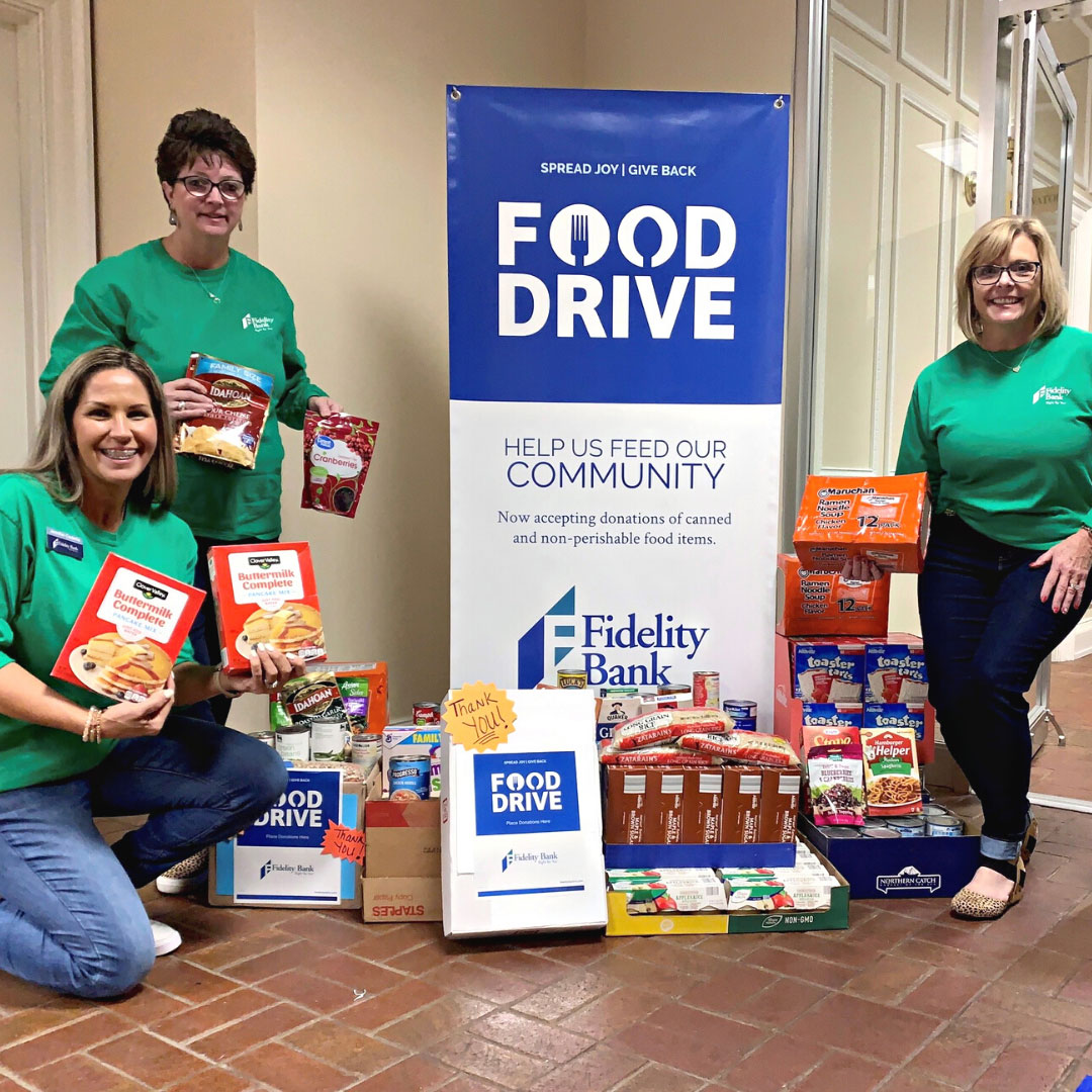8,000 Non-Perishables Donated in Fidelity Bank Food Drive