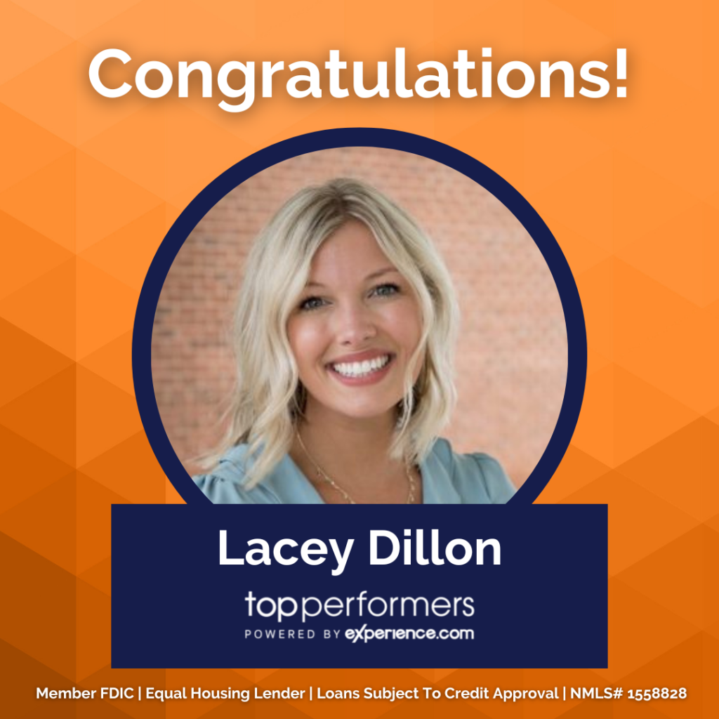 Lacey Dillon Wins Top Performer for Customer Satisfaction in the ...